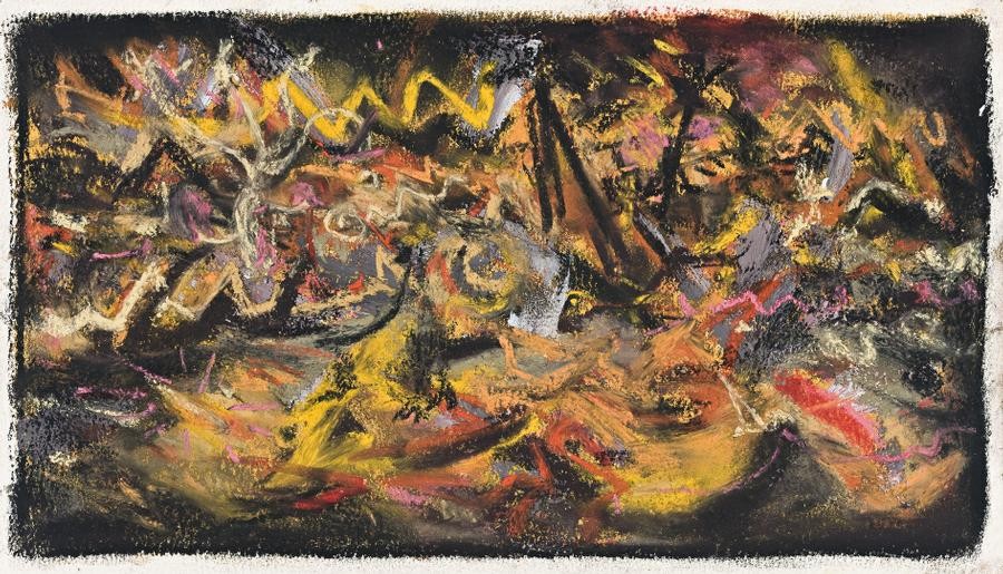 DRAWING (FRAGMENTED LANDSCAPE), 1984 | Deutscher and Hackett